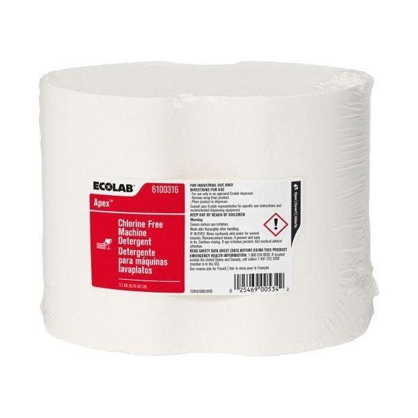 Ecolab Apex Ultra maskinopvask med klor 3,1 kg | Køb hos ...
