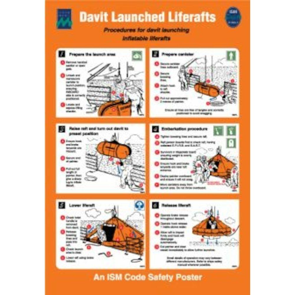 Sign IMO 1045 Davit launched liferafts 125229 | Køb hos ...