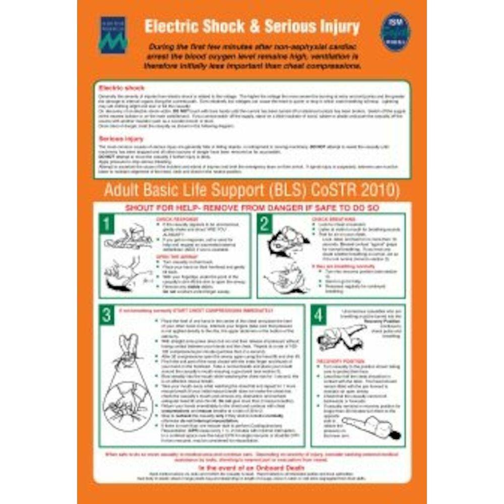 Sign IMO 1069 Electric shock, drowning or serious injury 125207 | Køb ...