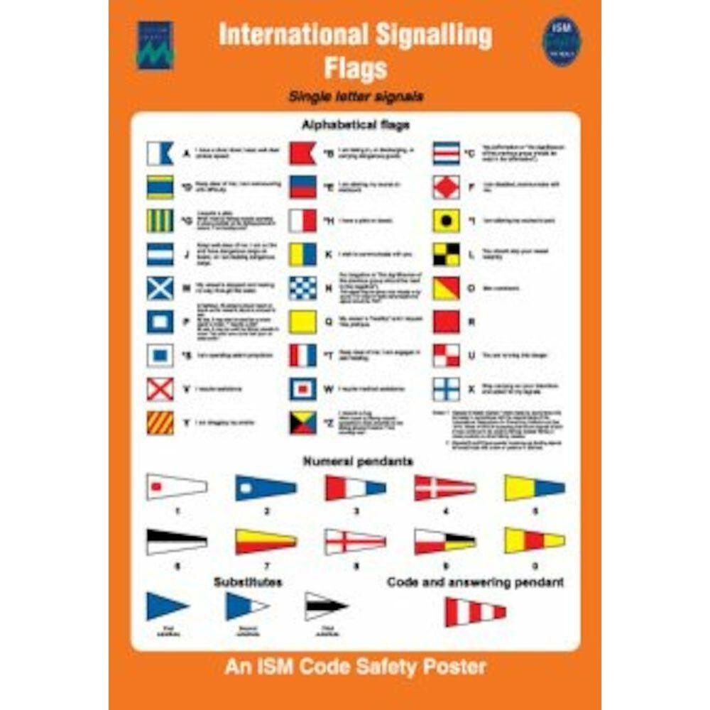 Sign IMO 1079 International signaling flags 125259 | Køb hos ...
