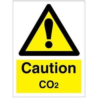 Sign IMO Caution CO2 107016 | Køb hos SikkerhedsGiganten ...