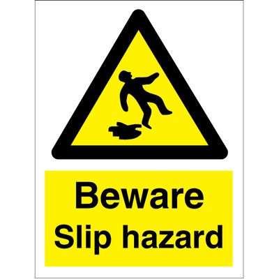 Sign IMO Caution Slip hazard 107095 | Køb hos SikkerhedsGiganten ...