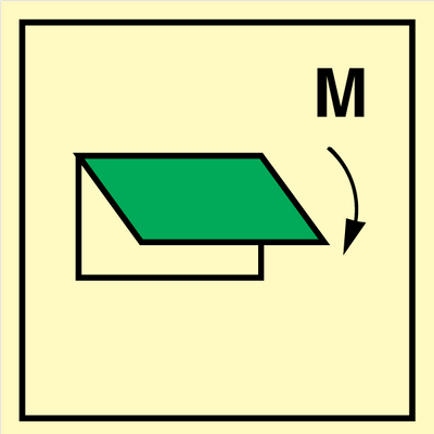 Sign IMO Closing device for machinery spaces ventilation inlet or ...