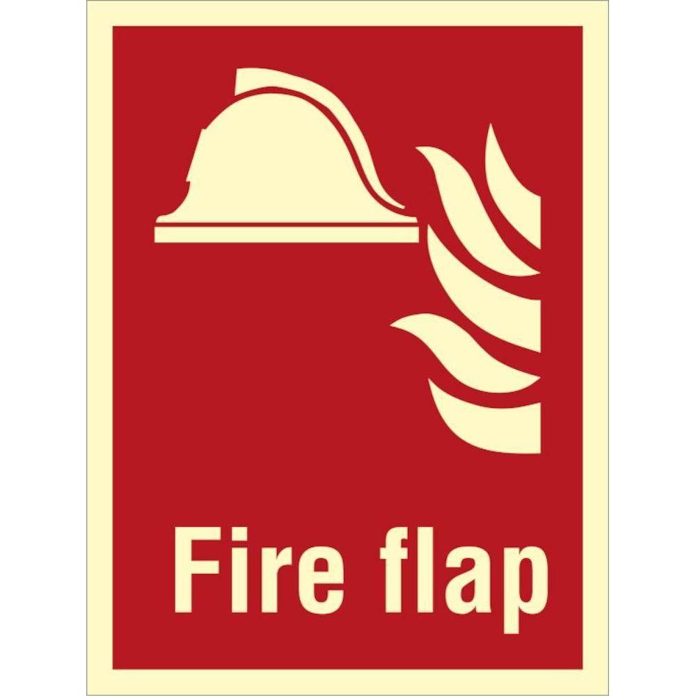 Sign IMO Fire flap 105020 | Køb hos SikkerhedsGiganten – Sikkerhedsgiganten
