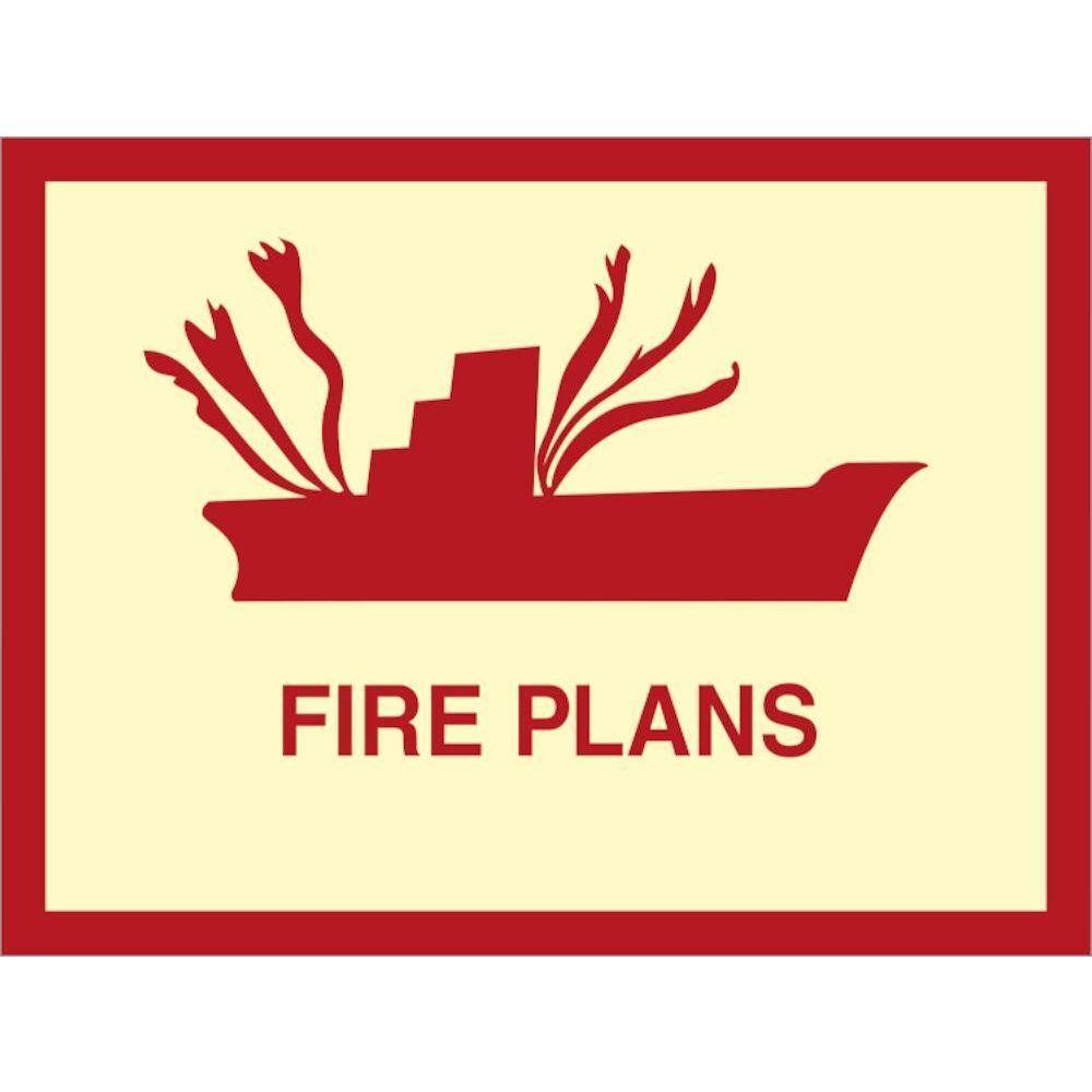 Sign IMO Fire plans 105100 | Køb hos SikkerhedsGiganten ...