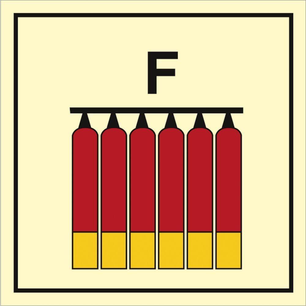 Sign IMO Fixed foam fire extinguisher battery 104142 | Køb hos ...