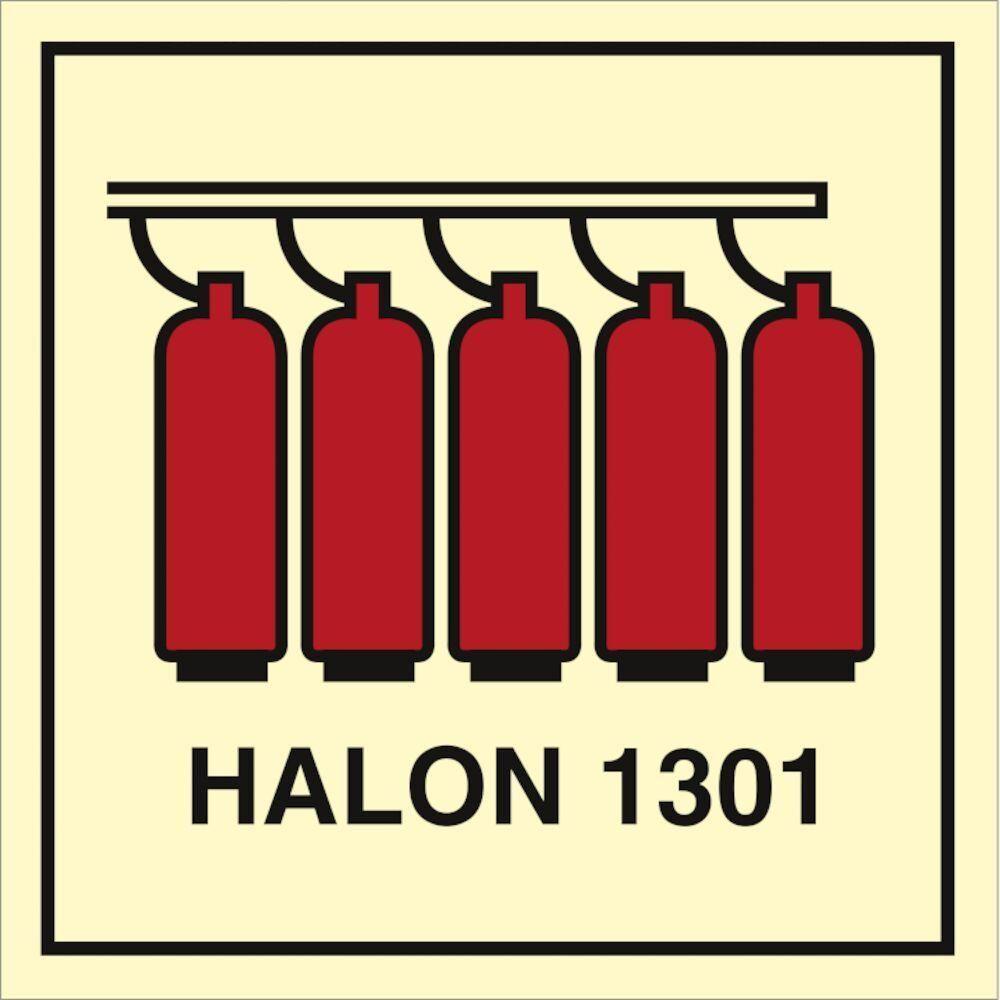 Sign IMO Halon 1301 Battery 10410 | Køb hos SikkerhedsGiganten ...