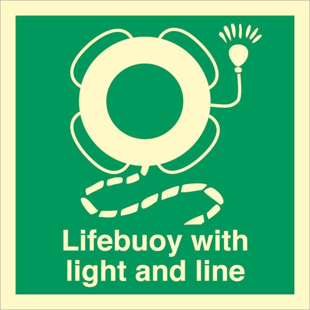 Sign IMO Lifebuoy with light and line | Køb hos SikkerhedsGiganten ...