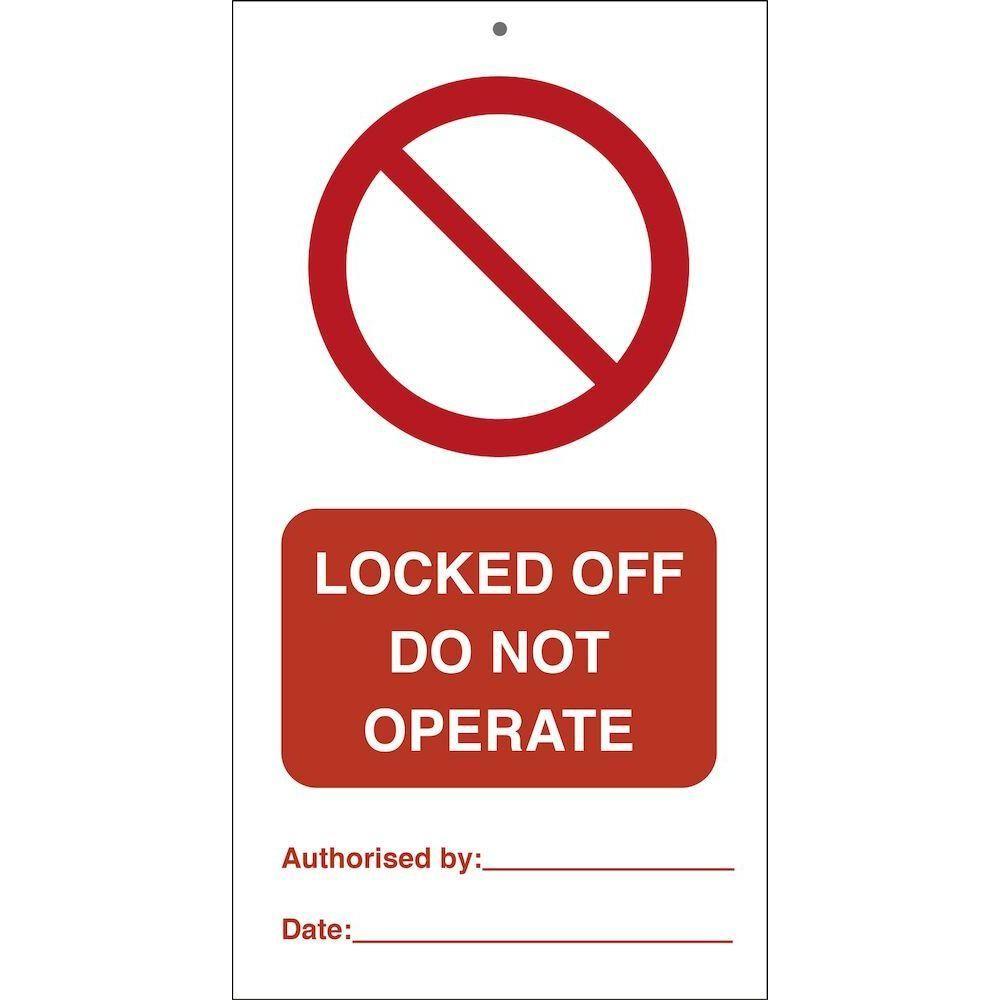 Sign IMO Locked off do not operate | Køb hos SikkerhedsGiganten ...