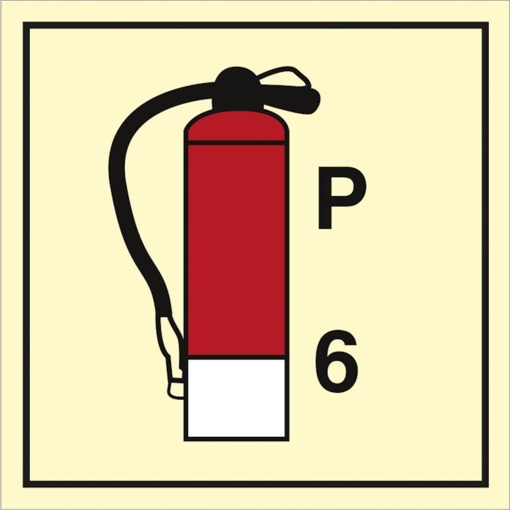 Sign IMO Powder Extinguisher 6 | Køb hos SikkerhedsGiganten ...