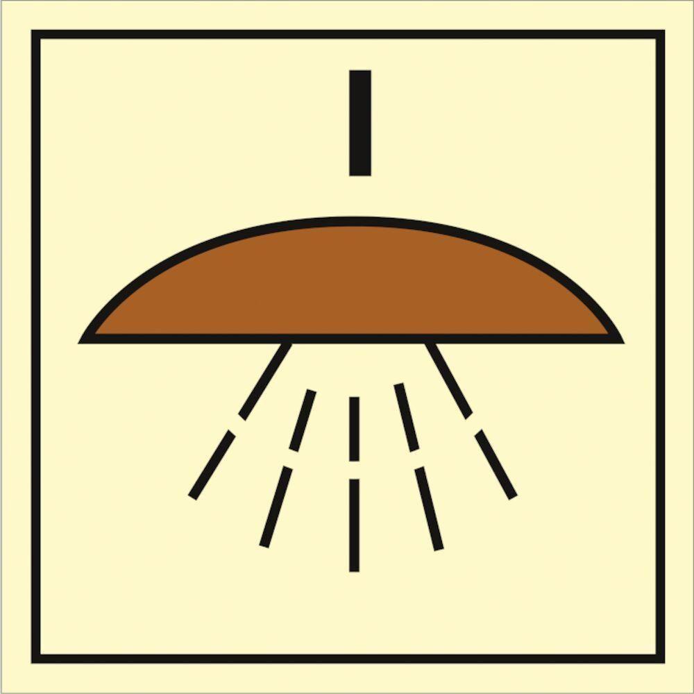 Sign IMO Space protected by inergen fire extinguish – Sikkerhedsgiganten