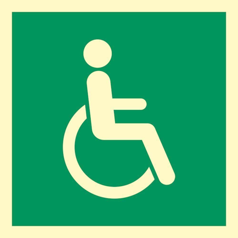 Sign IMO Wheel chair | Køb hos SikkerhedsGiganten – Sikkerhedsgiganten