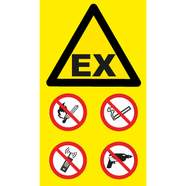 Sign ATEX Combi sign 401615 – Sikkerhedsgiganten