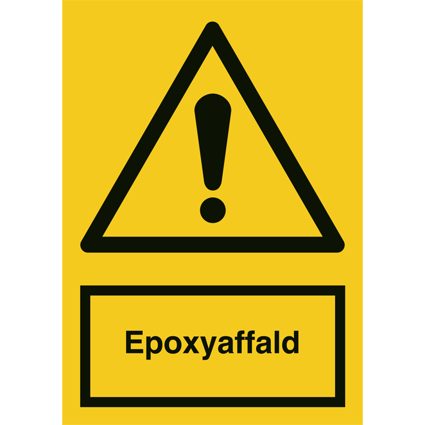 Sign Epoxy waste A325 – Sikkerhedsgiganten