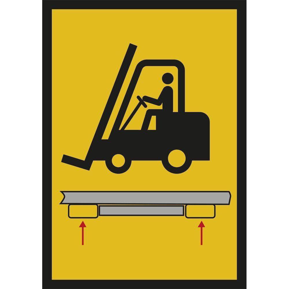 Skilt Løfteplacering | Køb hos SikkerhedsGiganten – Sikkerhedsgiganten